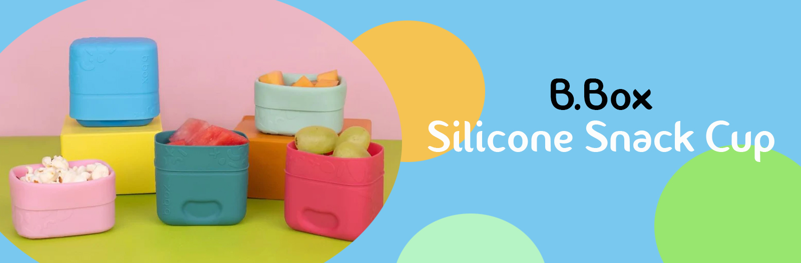 Lunch on the Go, Lunchbox, Bumwear, Silicon Snack Box